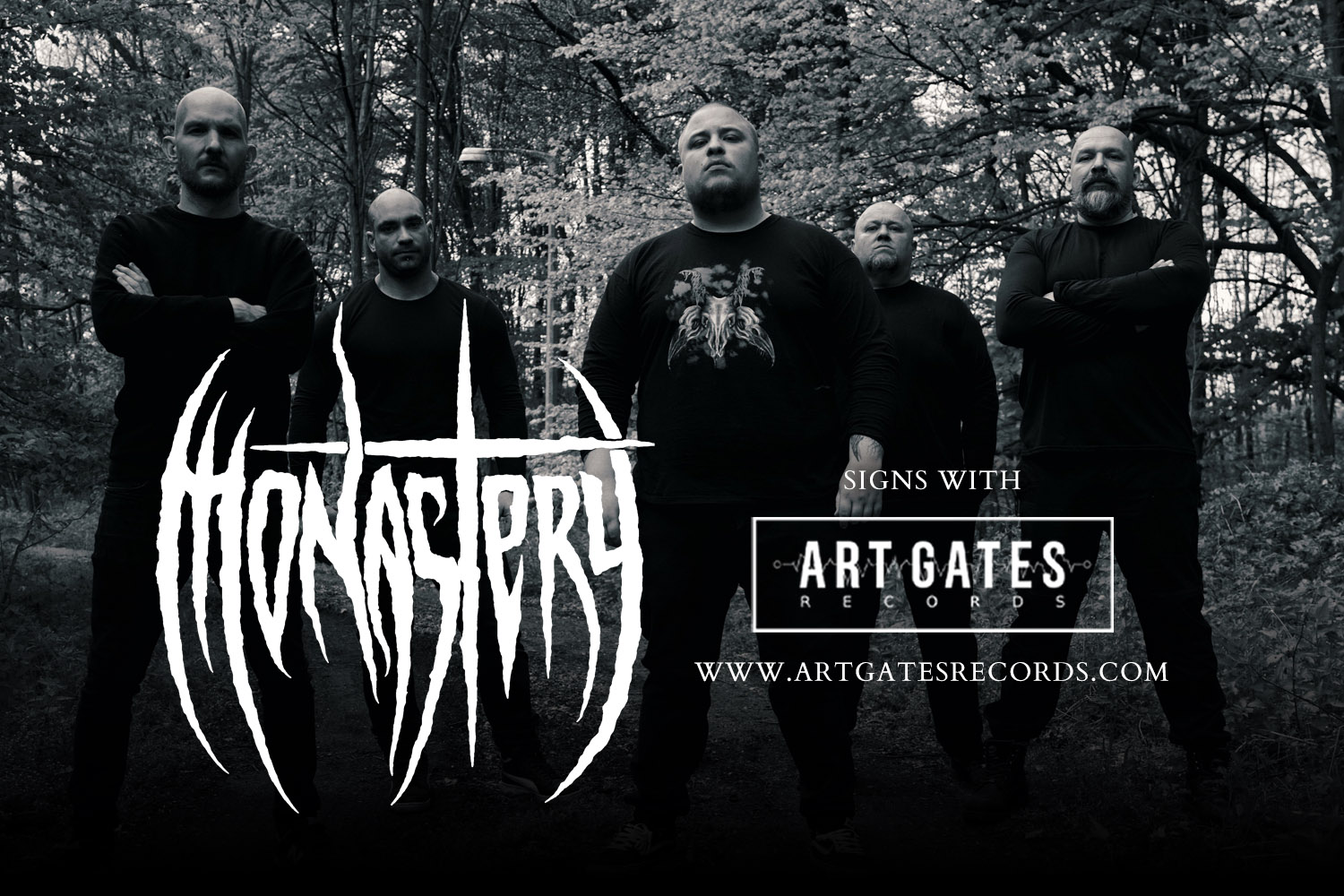 DEATH METAL BAND MONASTERY JOIN THE AGR FAMILY AND REVEAL DETAILS OF ...