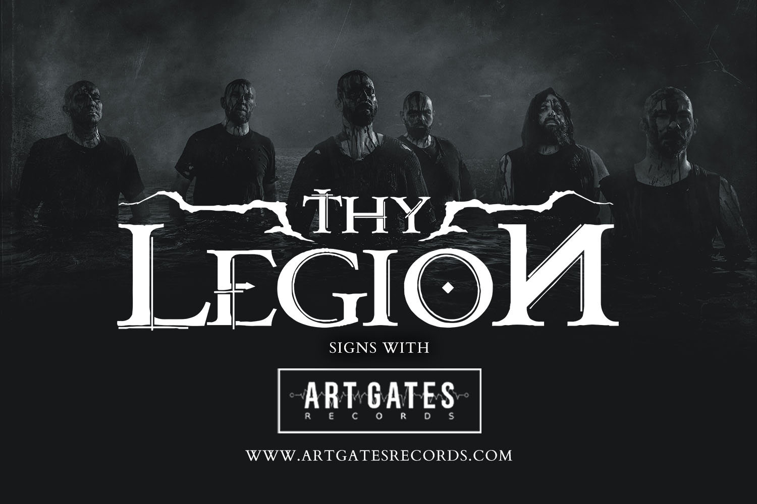 THE BLACK/DEATH METAL BAND "THY LEGION" SIGNS WITH ART GATES RECORDS ...