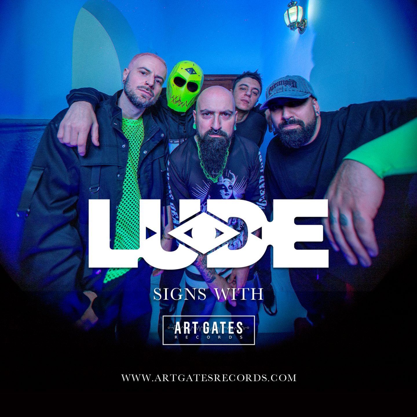 ¡LA BANDA DE NU METAL LUDE SE UNE A LA FAMILIA DE ART GATES RECORDS ...