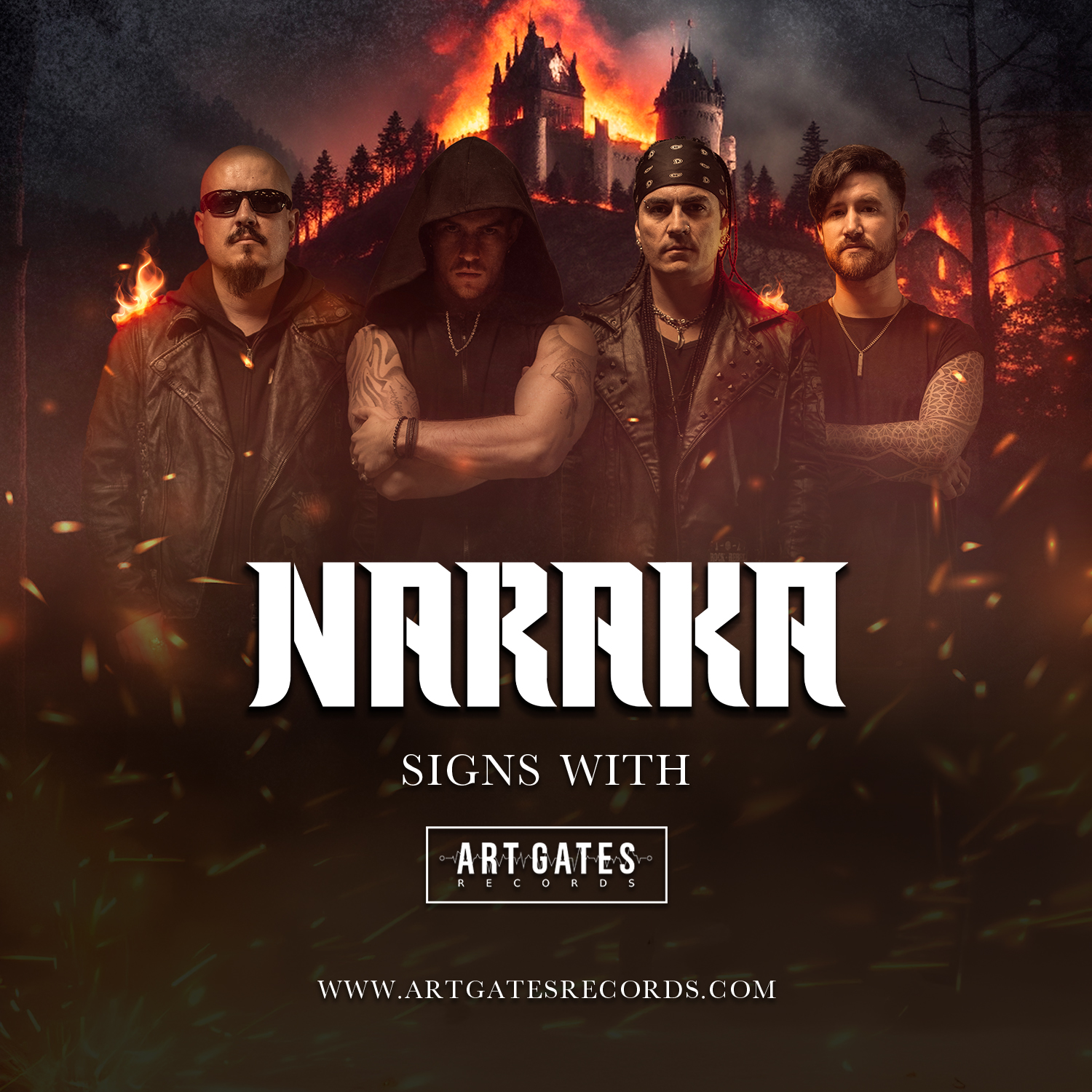 BRACE FOR NOISE: NARAKA JOINS ART GATES RECORDS - Art Gates Records